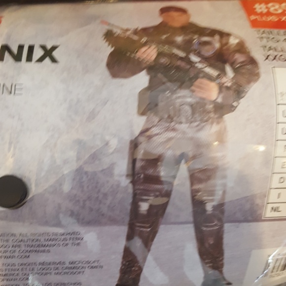 Gears of war | Other | Marcus Fenix Muscle Xxl 4852 Costume Mens | Poshmark